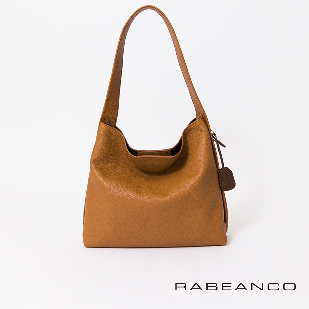 RABEANCO JHU牛皮寬背單肩袋 駝 | 單肩/胸包/腰包 | Yahoo奇摩購物中心