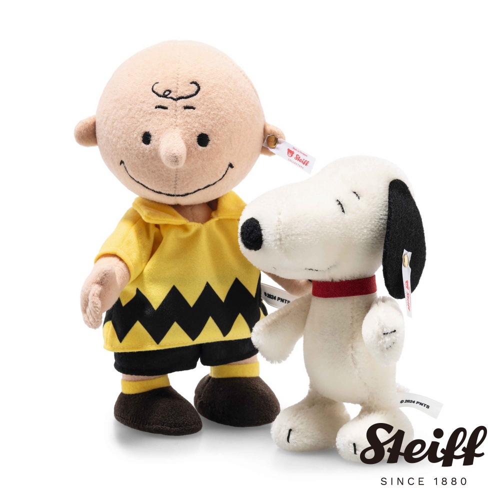 STEIFF Charlie Brown with Snoopy 75th Anniversary 海外限量版 | 洋娃娃 | Yahoo奇摩購物中心