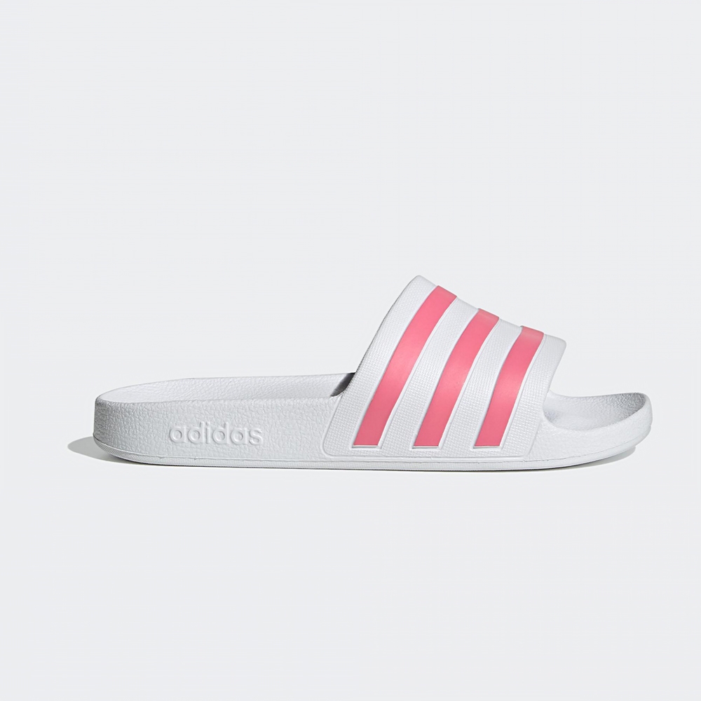 adidas 愛迪達 拖鞋 女鞋 運動 ADILETTE AQUA 白粉 GZ5237(A4606) | 涼拖鞋 | Yahoo奇摩購物中心