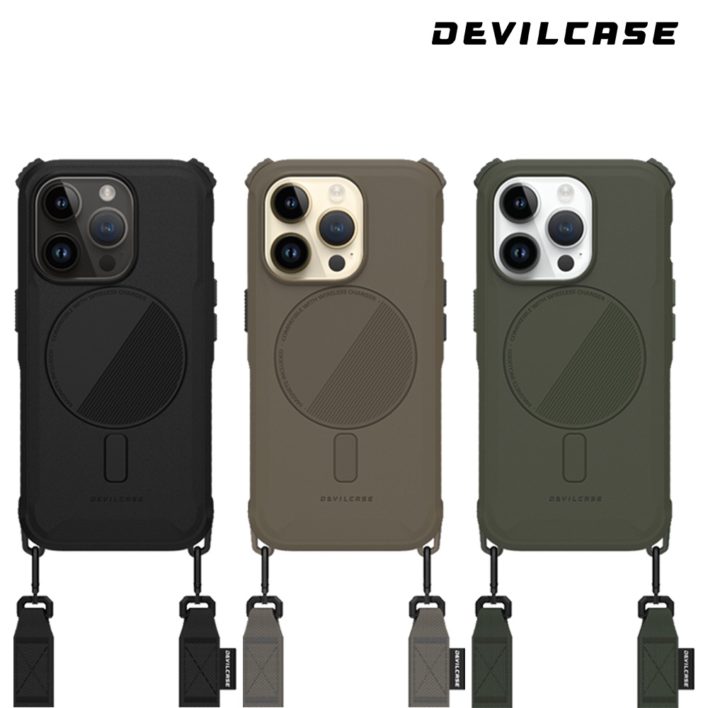 DEVILCASE Apple iPhone 14 Pro Max 6.7吋 惡魔防摔殼 ULTRA 磁吸版(含戰術背帶-3色) | Apple適用手機殼套 | Yahoo奇摩購物中心