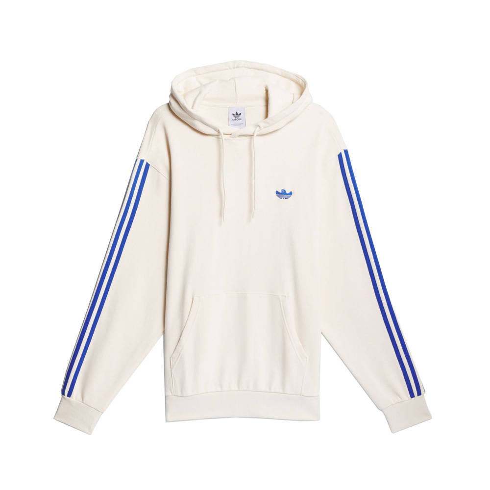 Adidas SHMOO FTHR HOOD IU0106 男 連帽 上衣 帽T 運動 休閒 棉質 毛巾布 米白 藍 | adidas ...
