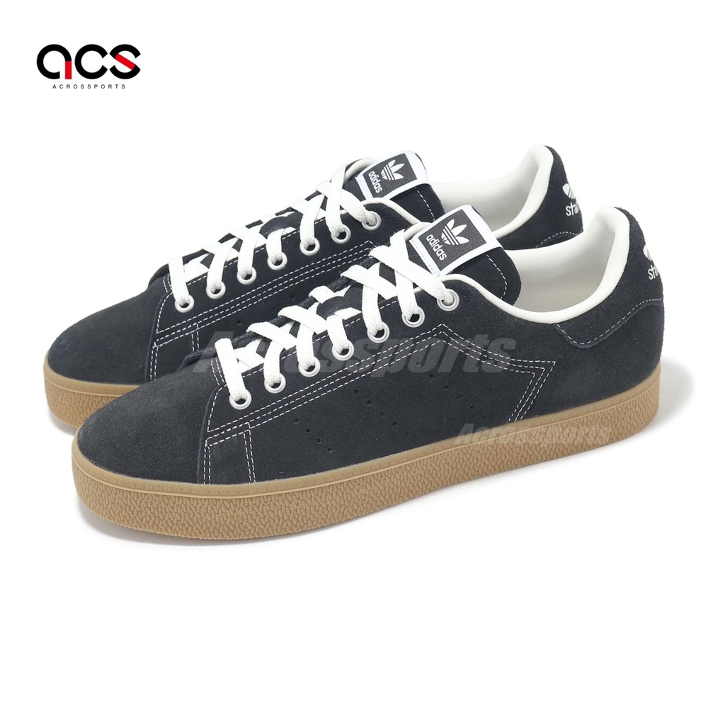 adidas 休閒鞋 Stan Smith CS 男鞋 女鞋 黑 膠底 復古 麂皮 史密斯 愛迪達 IG1284 | 休閒鞋 | Yahoo購物中心