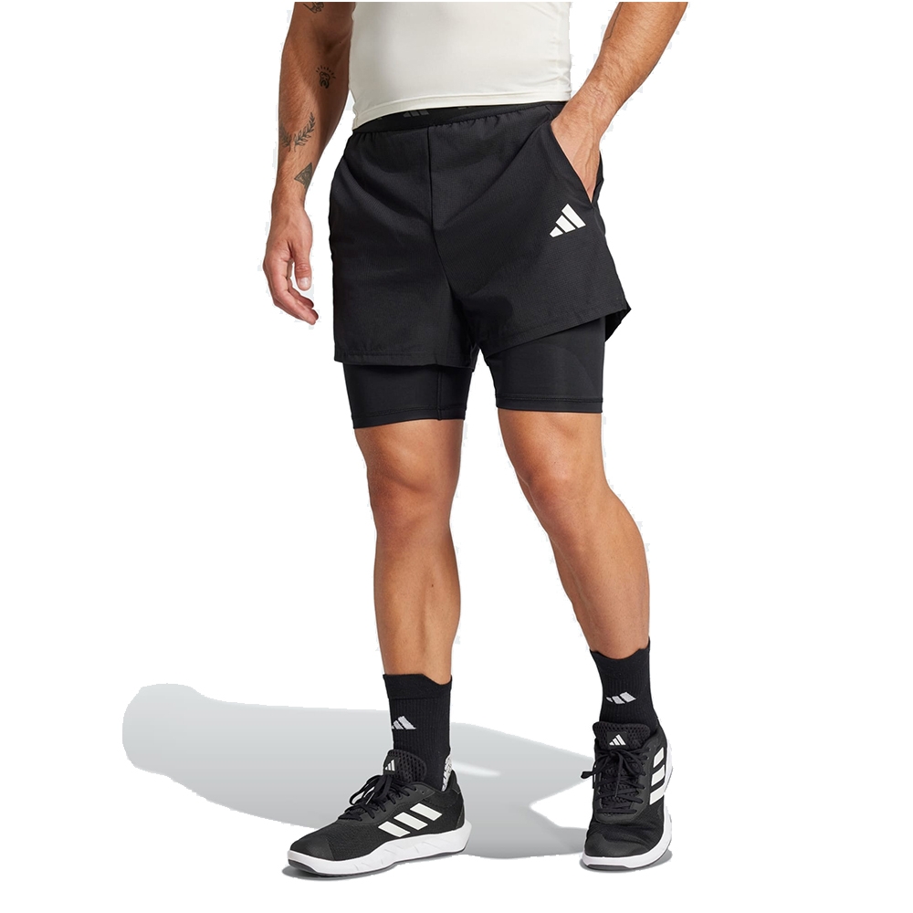 【Adidas 愛迪達】 GYM+ 2in1 SHORT 涼感 運動短褲 男 - JE5665 | adidas | Yahoo奇摩購物中心