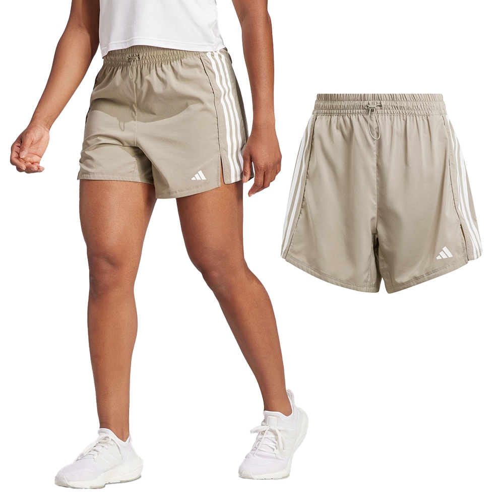 Adidas Hyglm 5 WVN SHO 女款 卡其色 排濕 排汗 亞洲版 運動 短褲 IL6979 | adidas | Yahoo奇摩購物中心