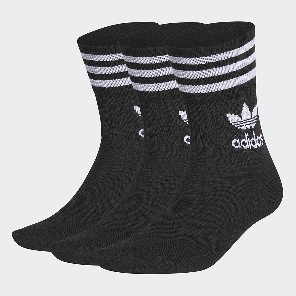【adidas 愛迪達】 ADICOLOR 中筒襪 3 雙入 - Originals 男/女 GD3576 | 襪子 | Yahoo購物中心