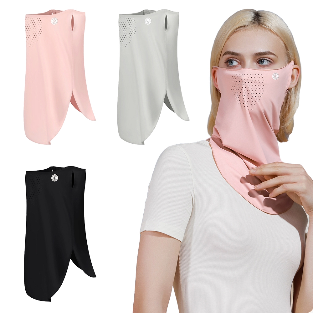 加長版頸部防曬設計!! GOLOV.EJOY 冰絲涼感面罩 口鼻透氣網孔 360度大面積遮陽 騎車 自行車 登山 高爾夫 運動 防塵 口罩 脖圍 面罩 | 水壺 | Yahoo奇摩購物中心