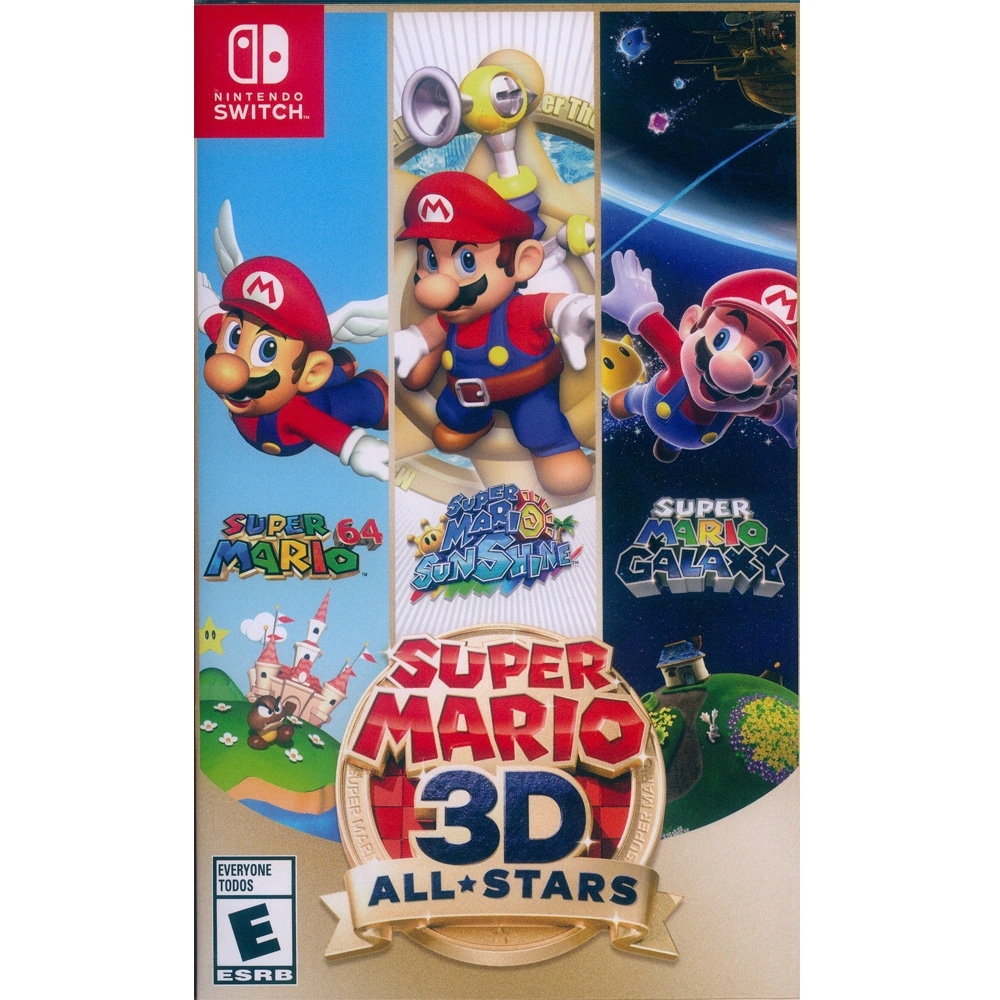 超級瑪利歐 3D 收藏輯 Super Mario 3D Collection - NS Switch 英日文美版 | Switch 遊戲軟體 | Yahoo奇摩購物中心