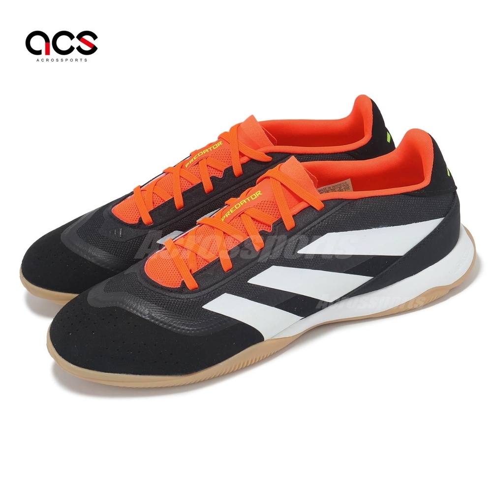 adidas 足球鞋 Predator League IN 男鞋 黑紅 膠底 室內足球 運動鞋 愛迪達 IG5456 | 其他專業球鞋 ...