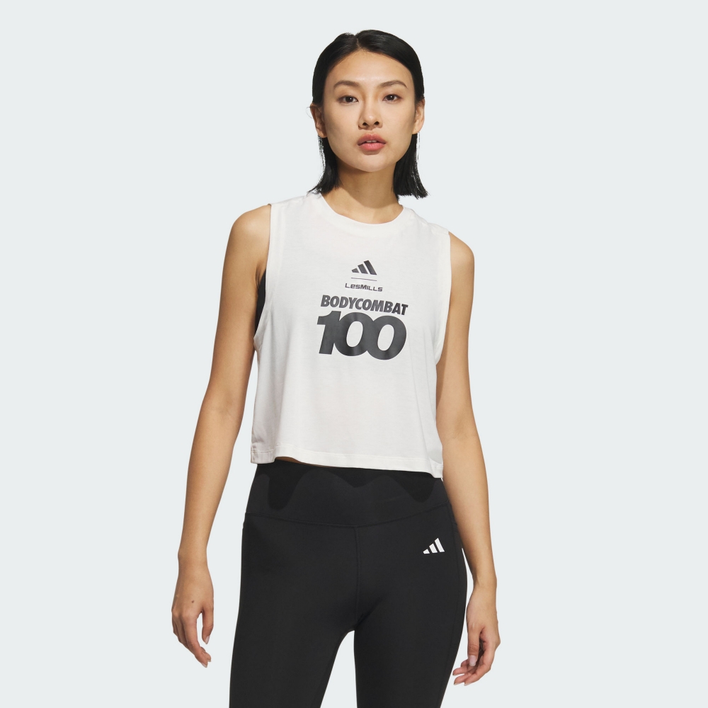 【adidas 愛迪達】 LES MILLS 運動背心 吸濕排汗 女 JY3022 | adidas | Yahoo奇摩購物中心