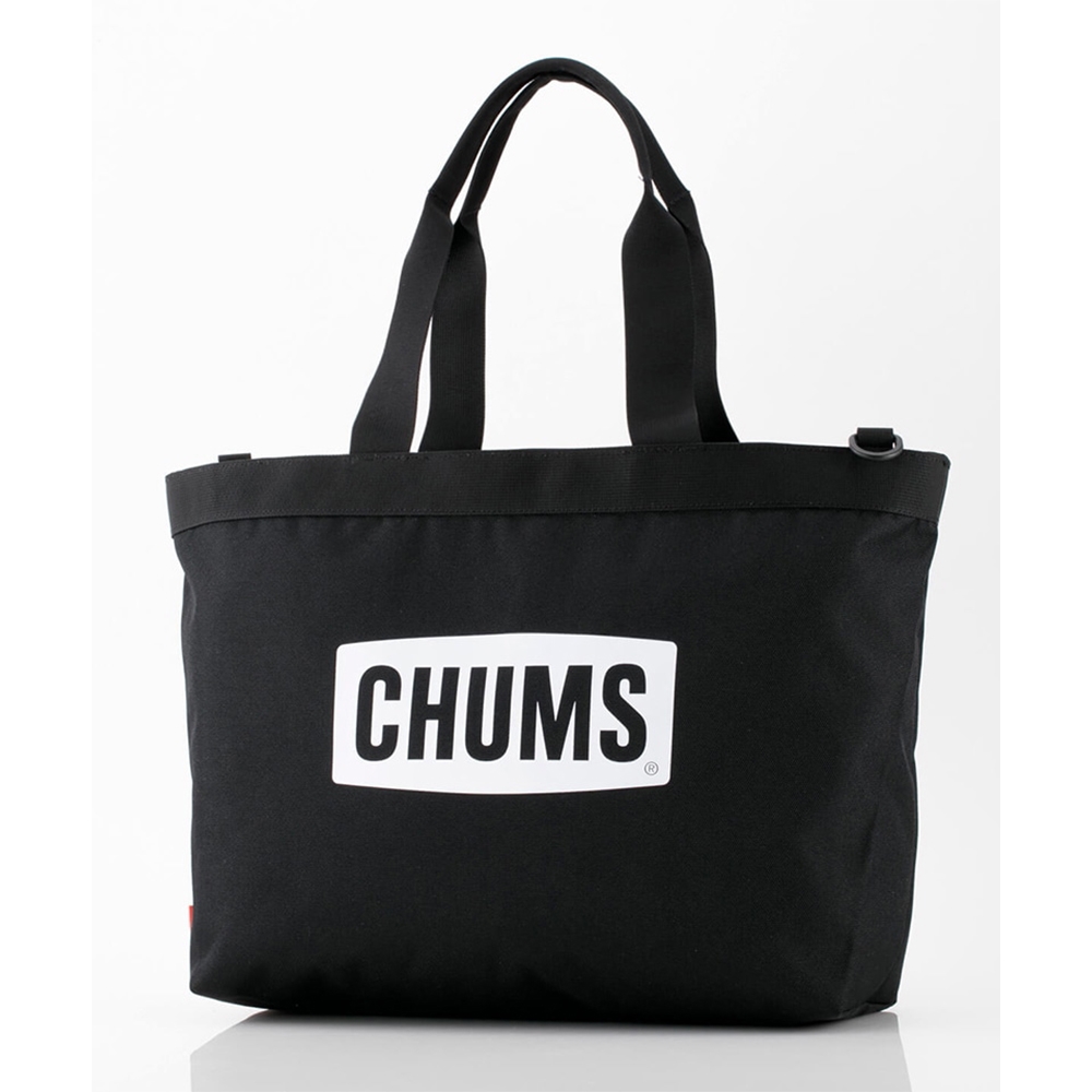 CHUMS Logo Tote Bag托特包 黑色-CH603129K001 | 登山 / 露營裝備配件 | Yahoo奇摩購物中心