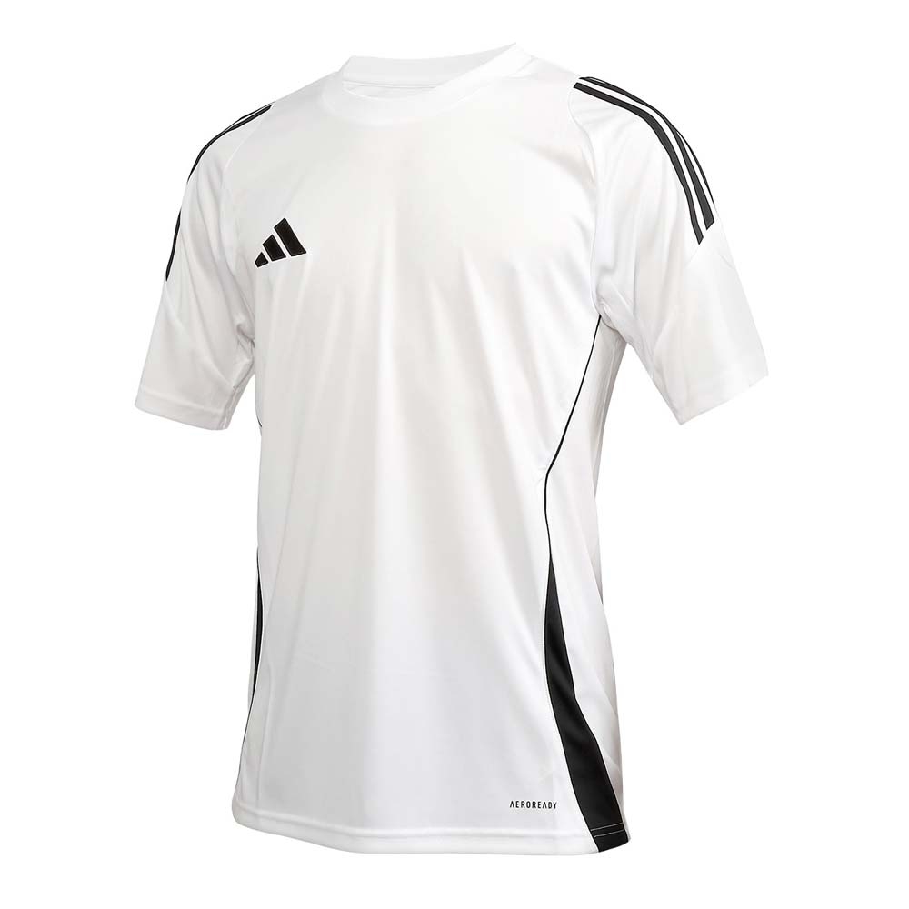 ADIDAS 男短袖T恤-上衣 休閒 愛迪達 吸濕排汗 IS1019 白黑 | adidas | Yahoo奇摩購物中心