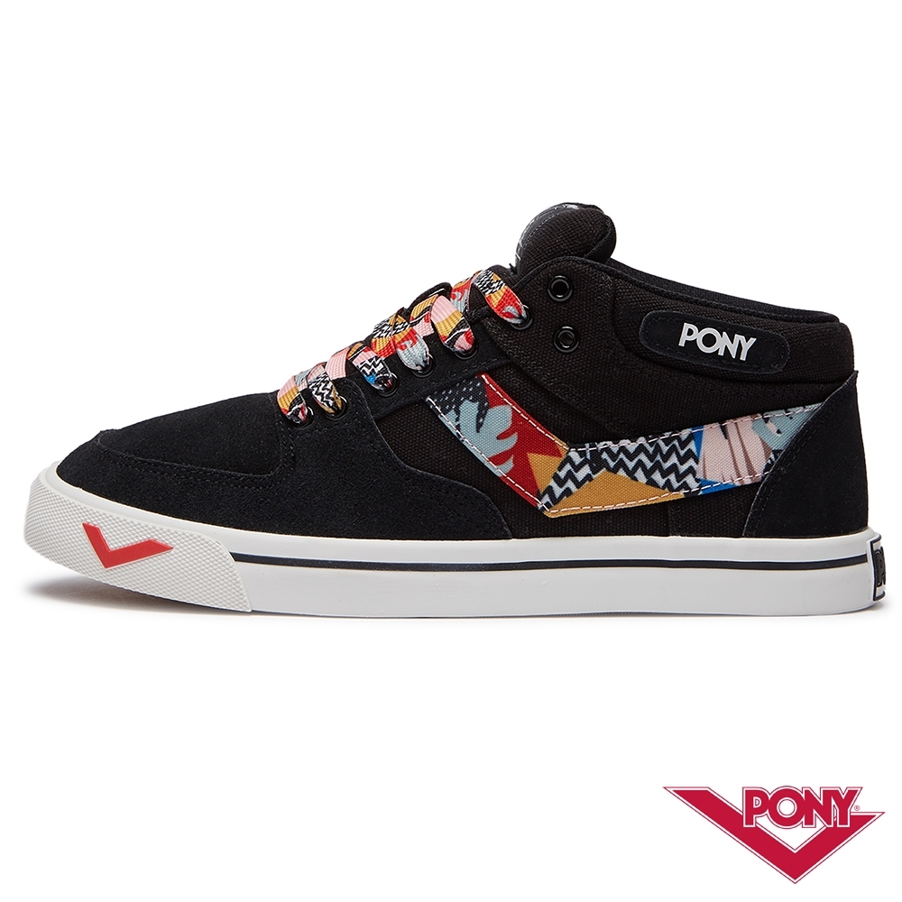 【PONY】ATOP系列 經典滑板鞋 運動鞋 板鞋 女款 黑 | 休閒鞋 | Yahoo奇摩購物中心