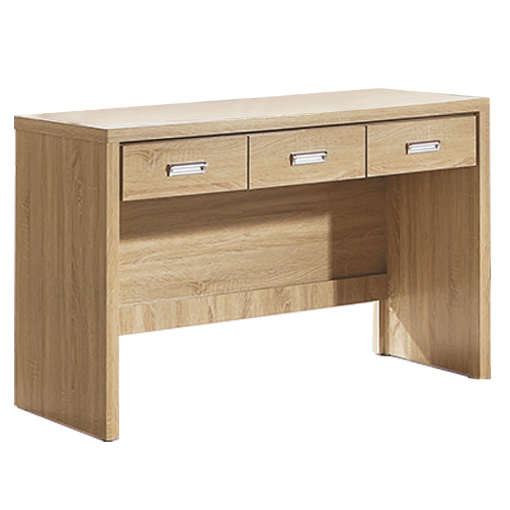 文創集 夏多利4尺三抽書桌(二色可選)-120x56x79cm免組 | 桌寬91~120cm | Yahoo購物中心