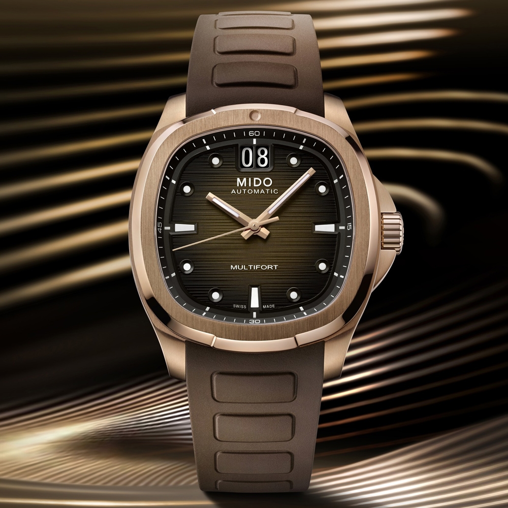 MIDO美度 官方授權 MULTIFORT TV BIG DATE 先鋒系列 TV大日期窗 機械腕錶 禮物 推薦 40mm ...