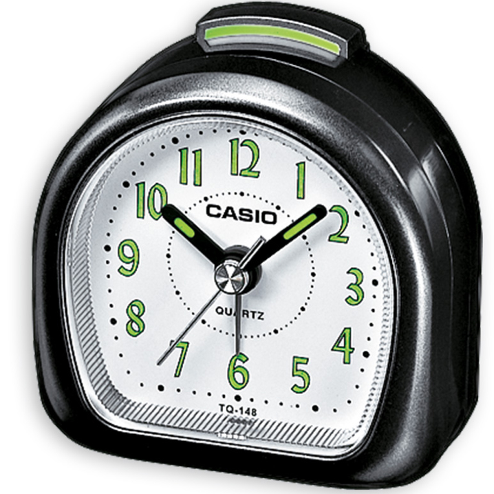 【CASIO 】夜光指針桌上型鬧鐘(黑) | CASIO | Yahoo奇摩購物中心